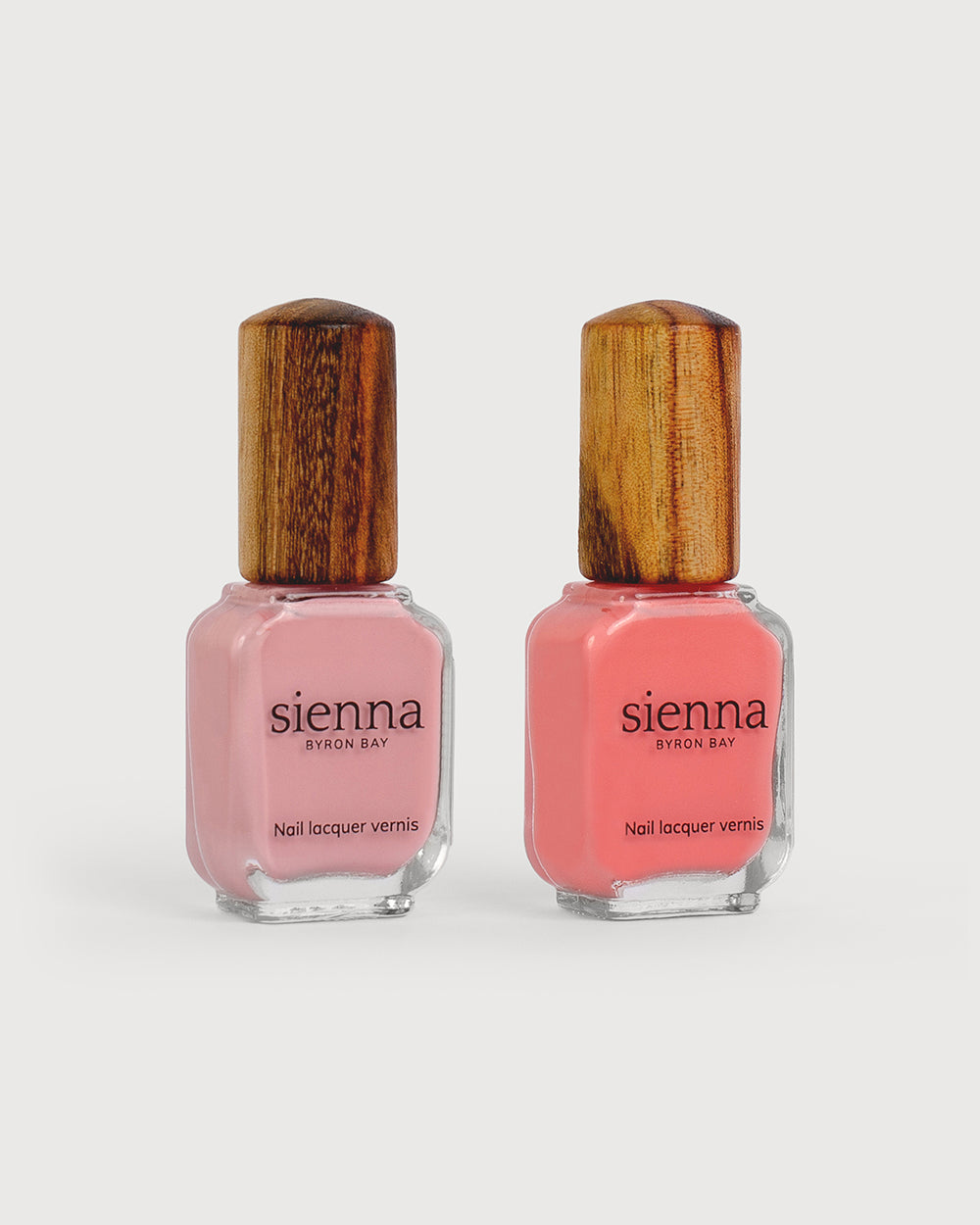 Flamingo Duo | Pinks | Natural & Vegan Nail Polish – us.sienna.co
