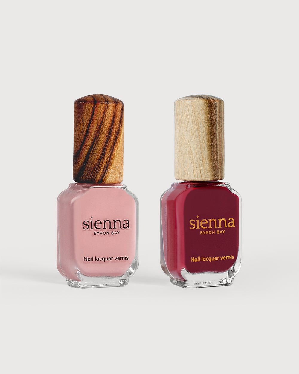 Harmony Duo | Pink & Red | Natural & Vegan Nail Polish – us.sienna.co